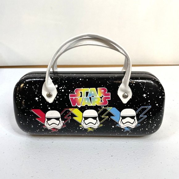 Other | Star Wars Stormtroopers Eye Glasses Hard Case Disney Black ...
